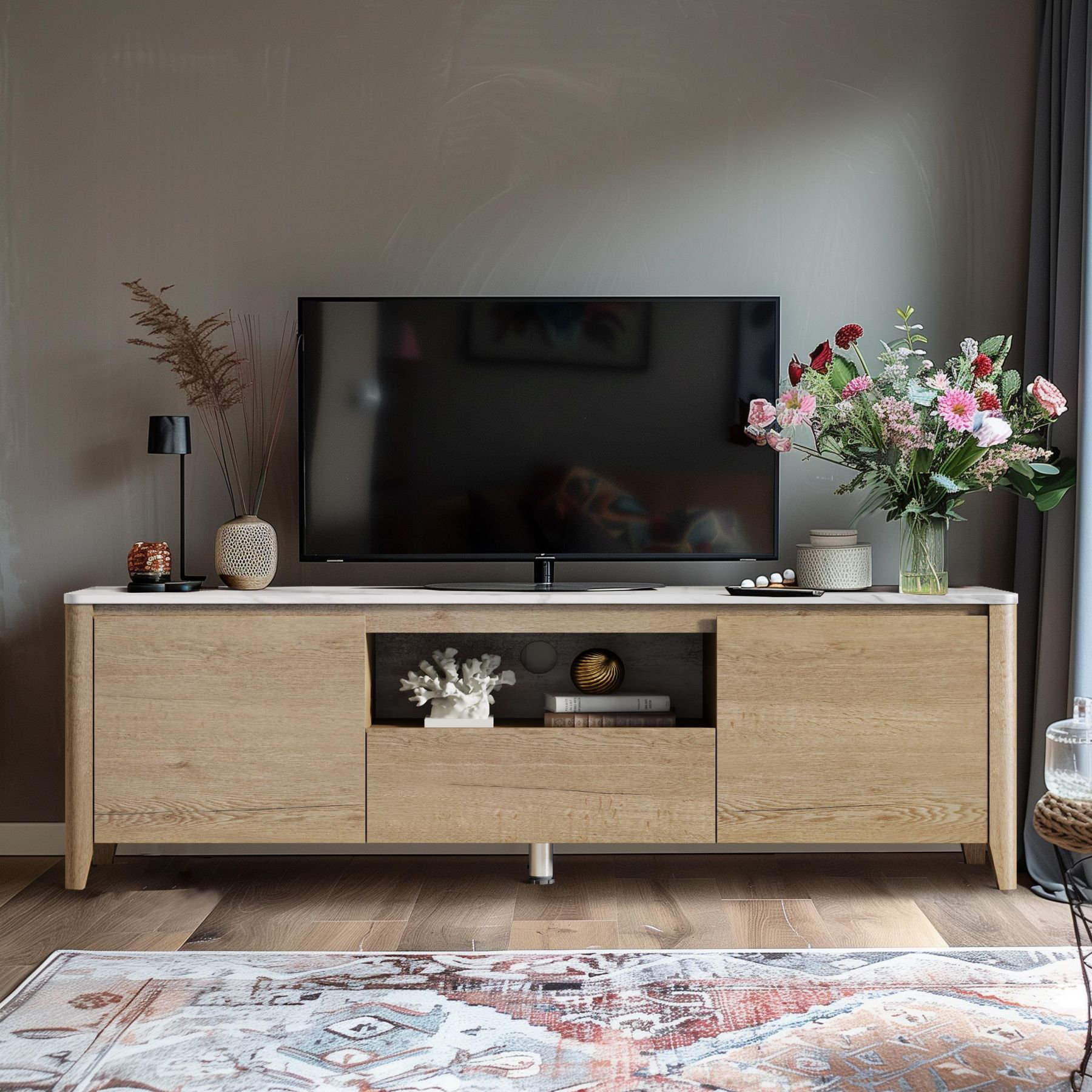 Lark Manor™ Modern Simple TV Stand | Wayfair