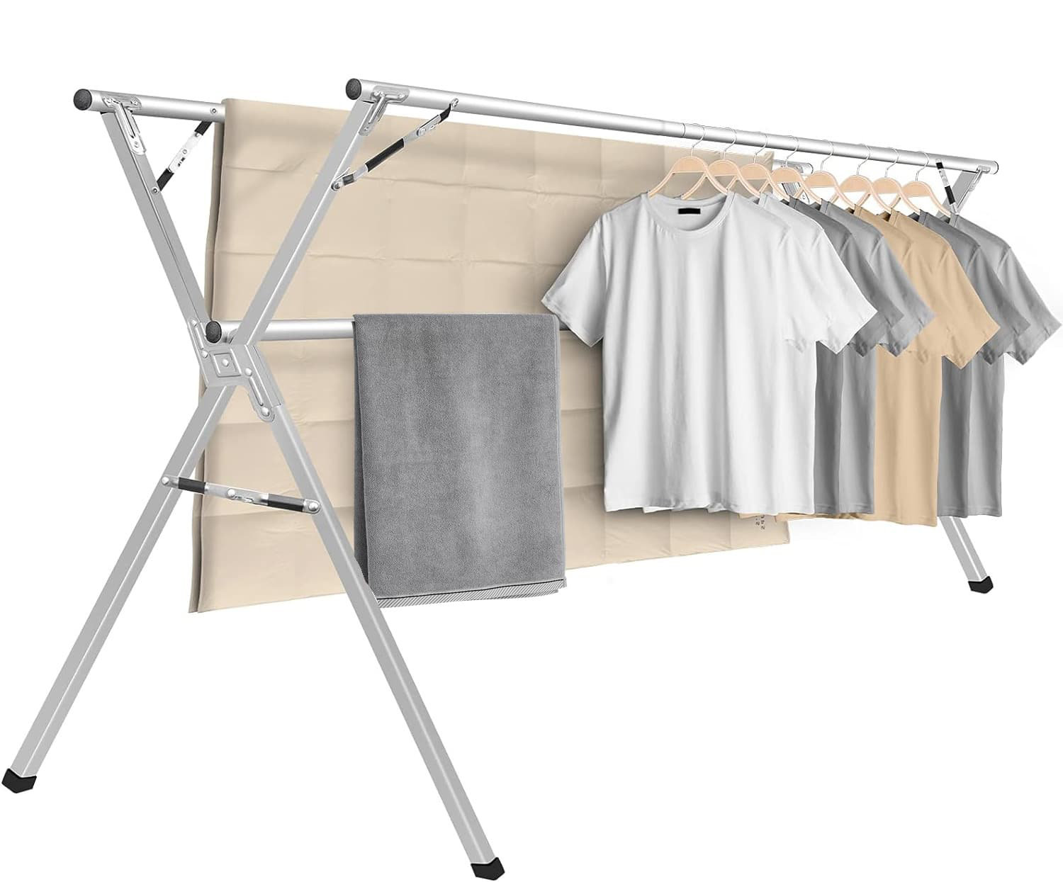 BUMEET Stainless Steel Freestanding Drying Rack | Wayfair