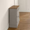 Three Posts Whiffletree 2 Drawer, 2 door Pine Sideboard, Grey and Ant ...