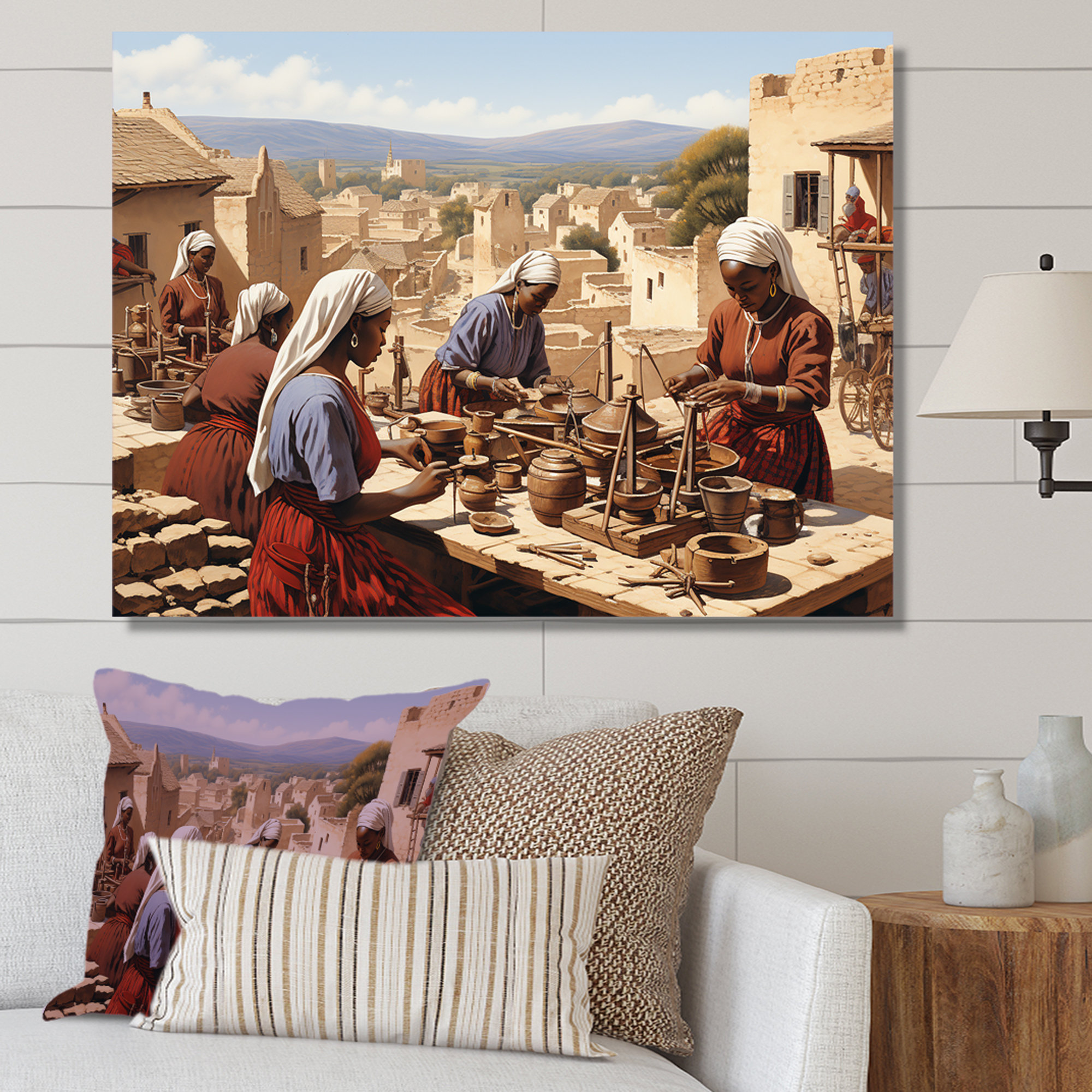 Winston Porter African Tribal Hausa Craftsmen - African Tribal Wall Art ...