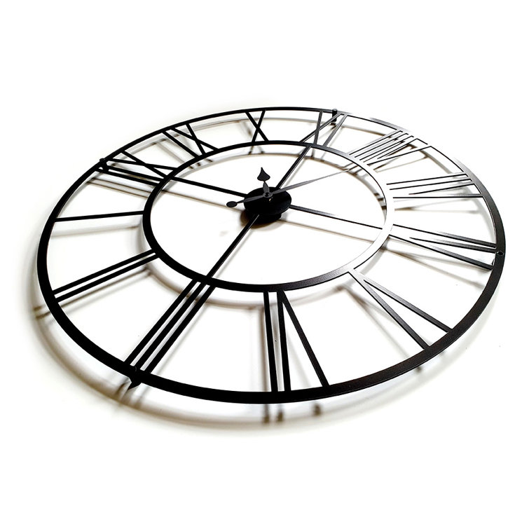 Borough Wharf Tolson Metal Wall Clock | Wayfair.co.uk