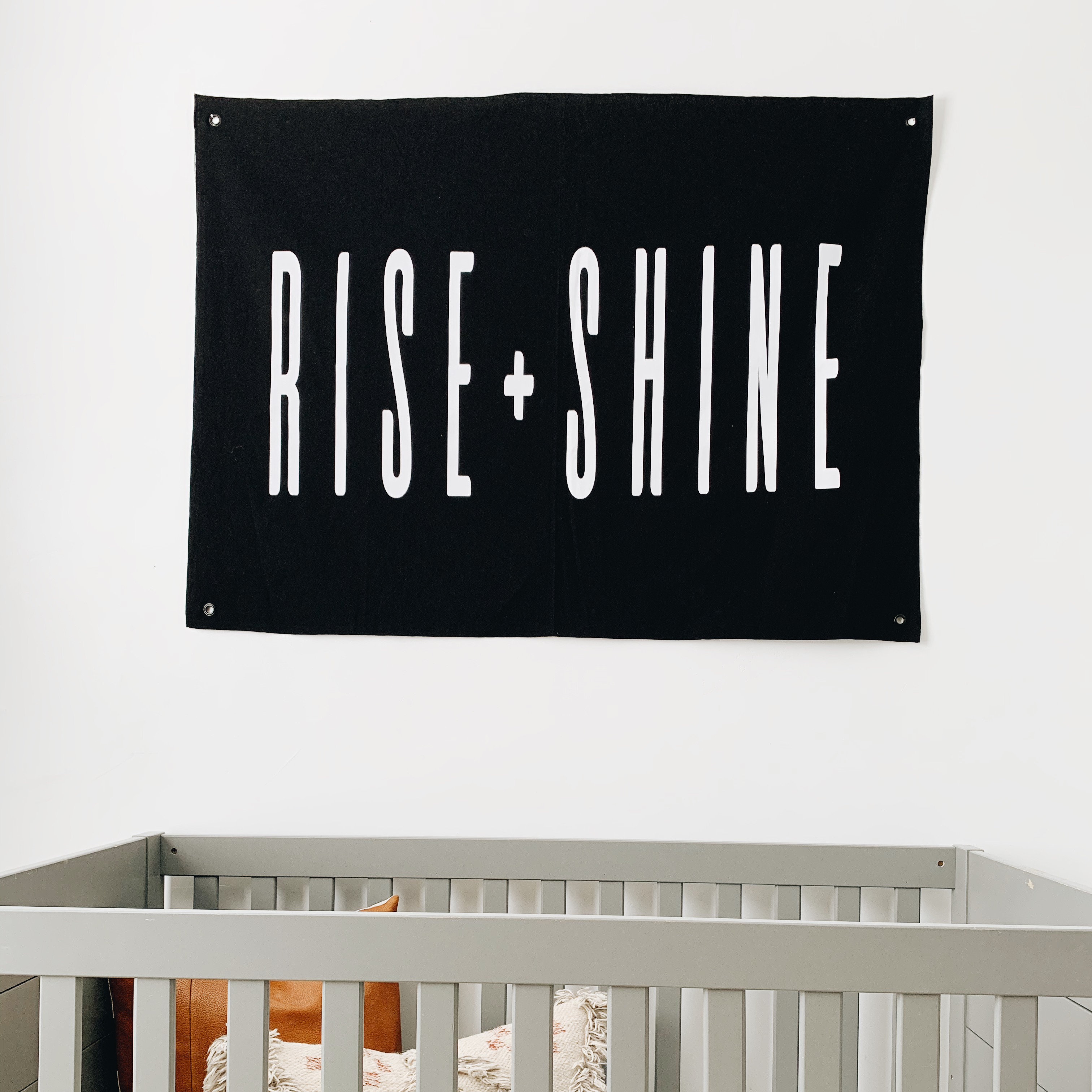 Zoomie Kids Asher Rise and Shine Banner | Wayfair