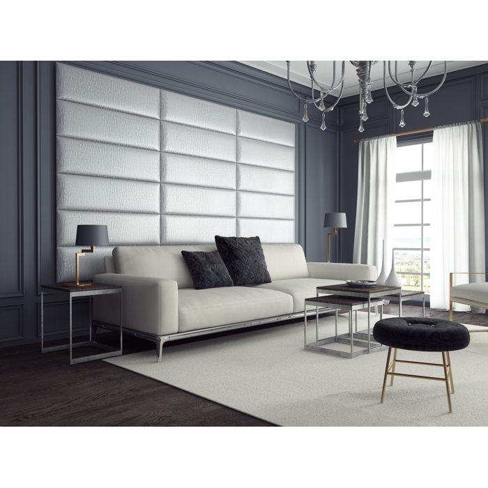 Vant Panels Wall Paneling in Metallic Silver | Wayfair