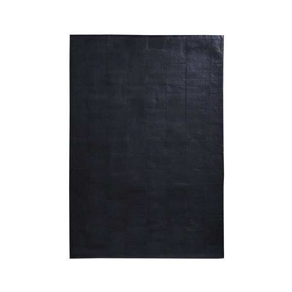 Williston Forge Fender Cowhide Black Rug | Wayfair.co.uk