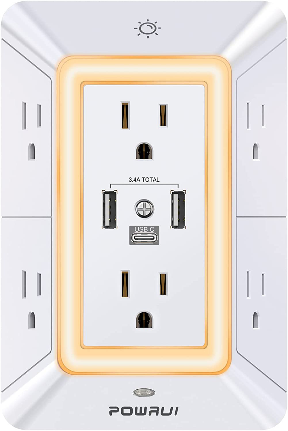 CG INTERNATIONAL TRADING 3-Amp Standard Single Outlet | Wayfair