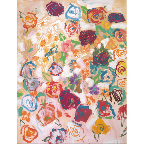 RFA Decor Flower Child Flower Child II On Canvas by Robert Robinson ...