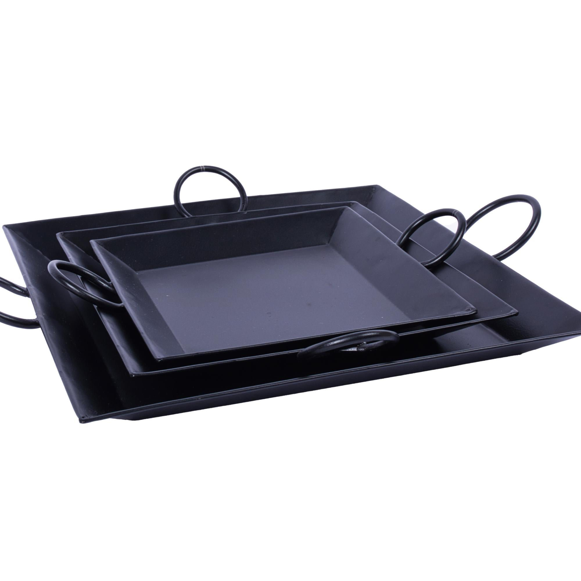 Gracie Oaks Kamyjah Tray - Set of 3 | Wayfair