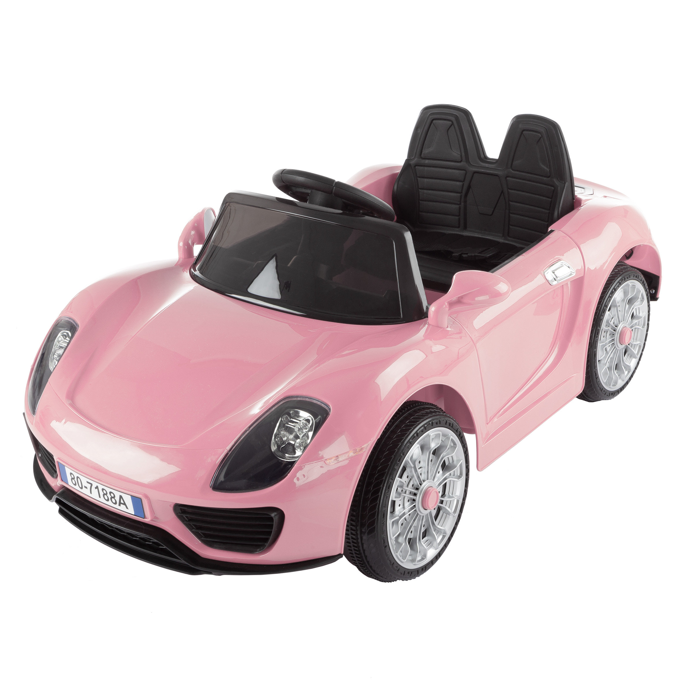 Lil' Rider 6 Volt 1 Seater Battery Powered Ride On Sports Car for Kids ...