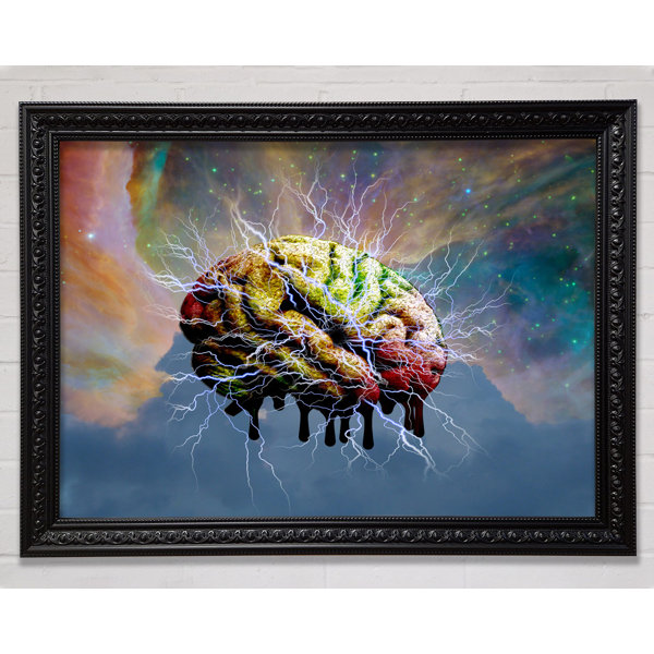 Rosalind Wheeler Brain Electricity - Single Picture Frame Art Prints ...