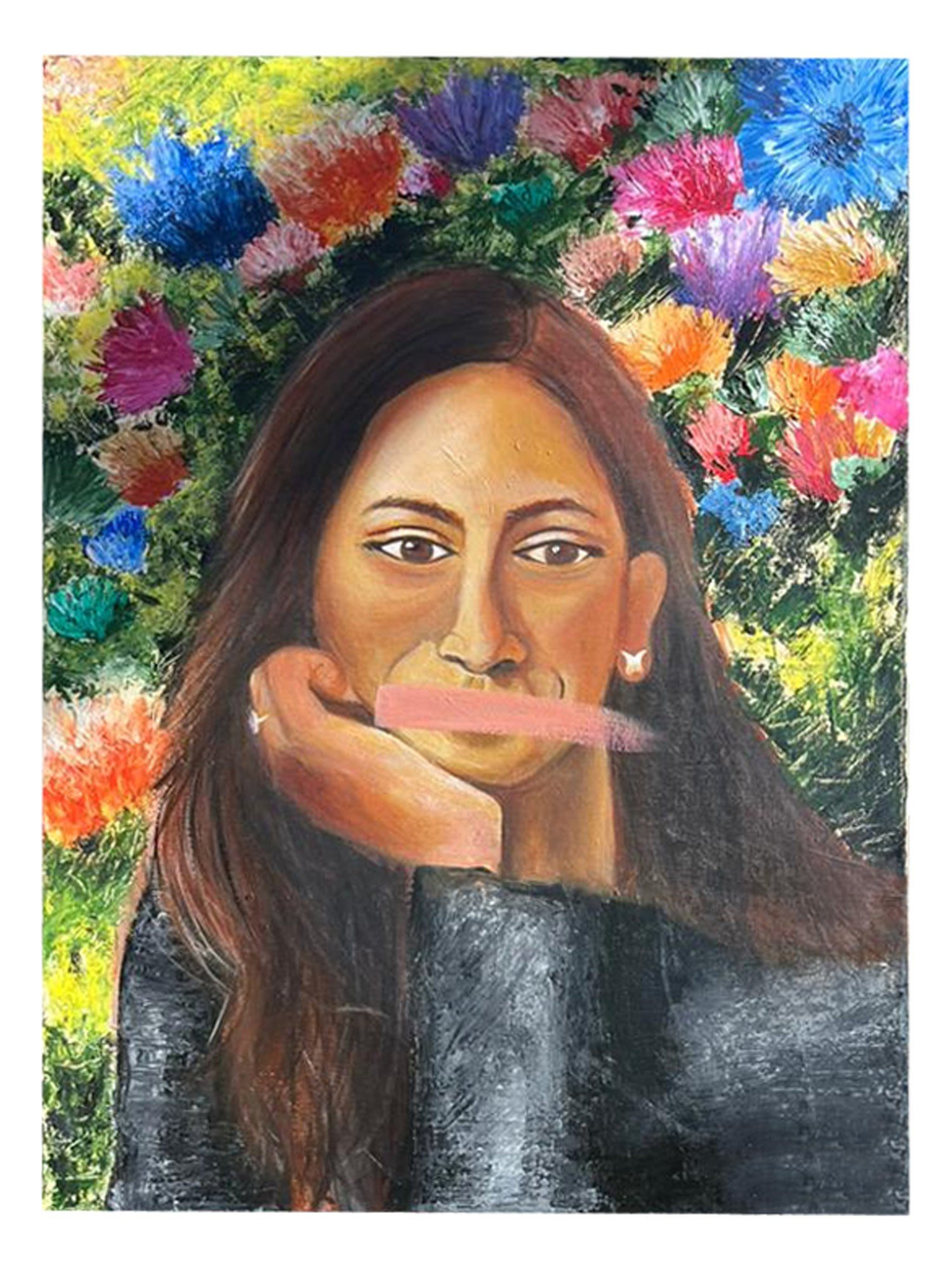 Red Barrel Studio® Eyes Speak Louder Than Words | Acrylic On Canvas ...