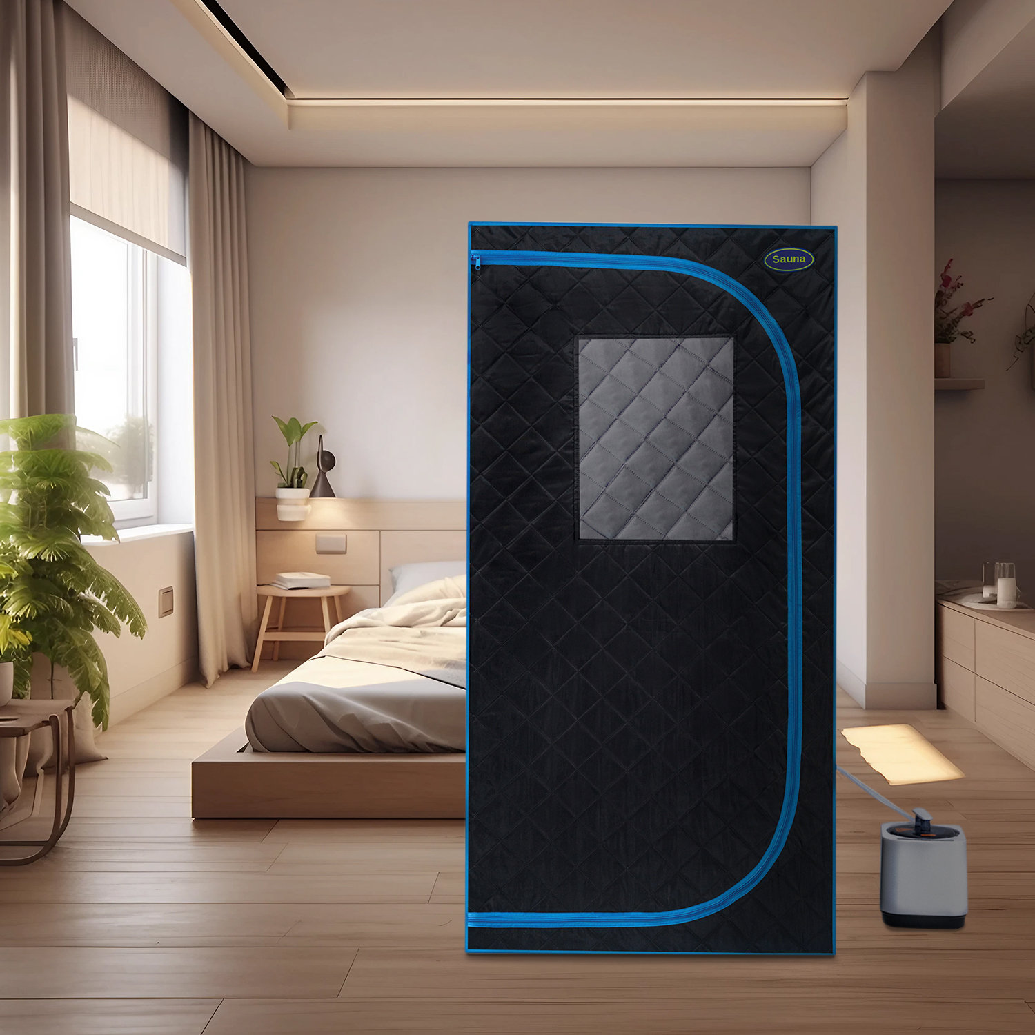 Healthomse 1 - Person Traditional Steam Sauna with Remote Control ...