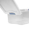 Sterilite Plastic Clear Stackable Latching Storage Box Container ...