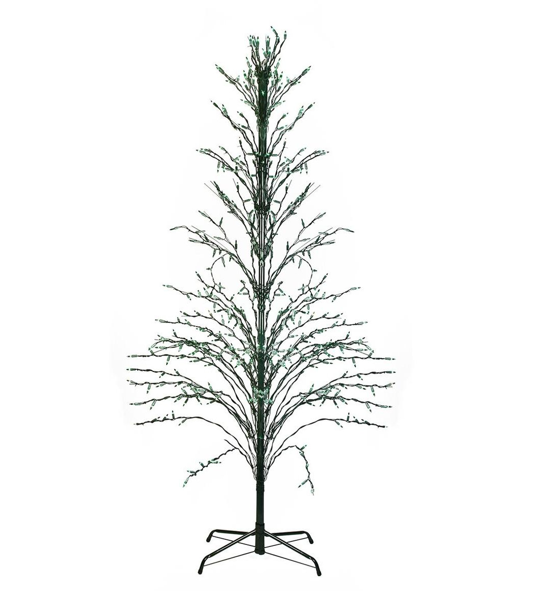 Northlight Seasonal Pre-Lit Green Cascade Twig Christmas Tree - Green ...