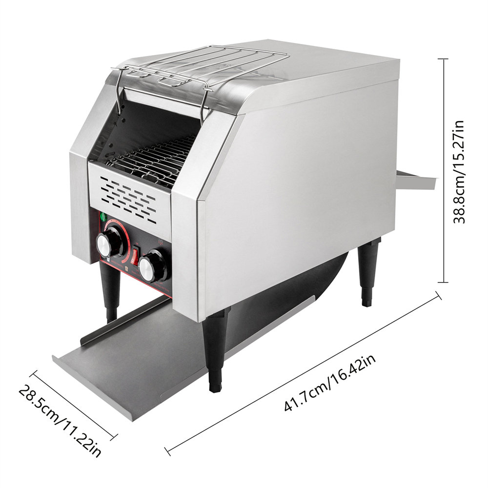 SUNYOU Commercial Toaster Conveyor 150slices/h Restaurant Toaster | Wayfair