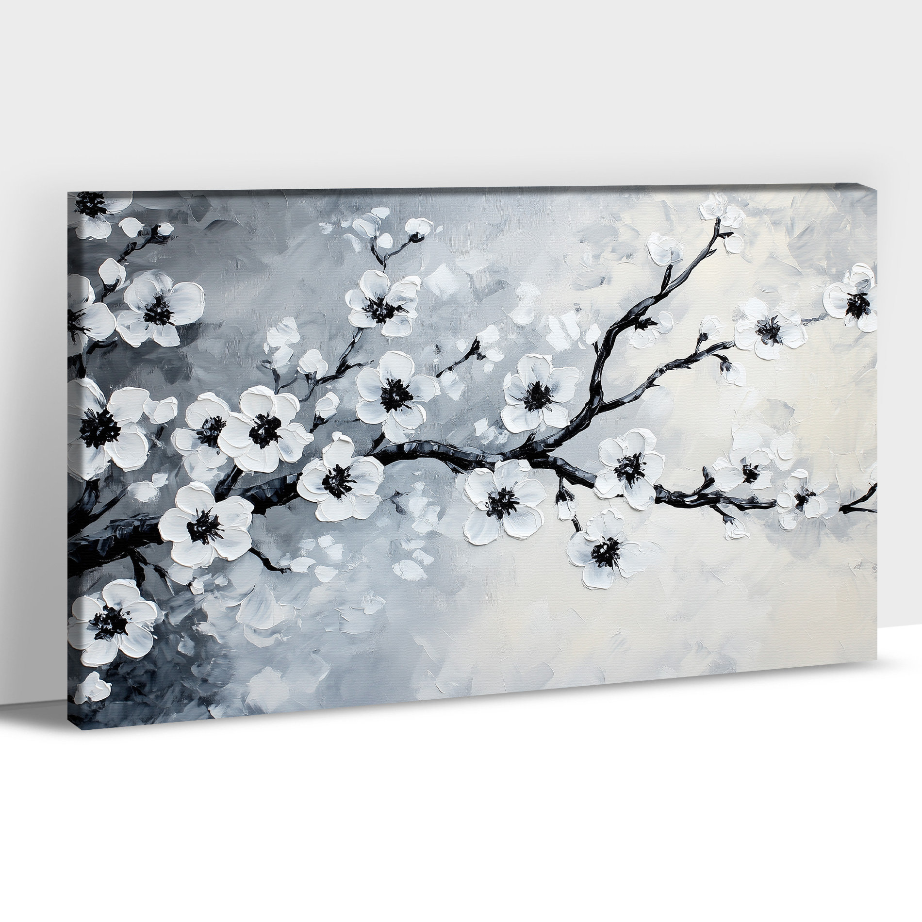 The Holiday Aisle® Nature Creger - Floral Canvas Wildflower Painting ...