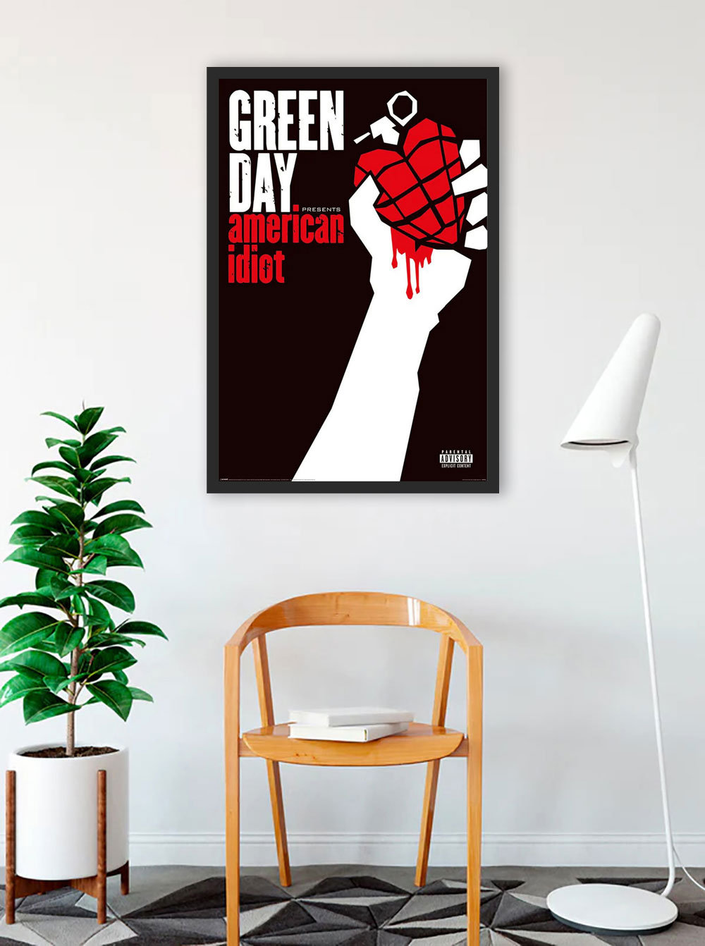 Buy Art For Less " Green Day - American Idiot - Album Cover " on | Wayfair