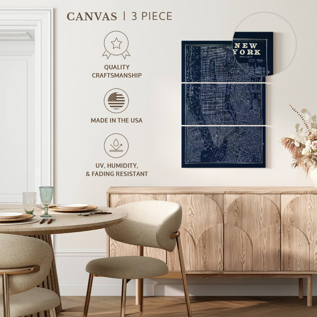 Elephant Stock Blueprint Map New York | Wayfair