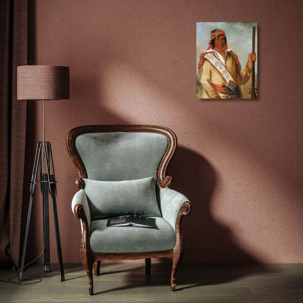 Foundry Select "Steeh-Tcha-Kó-Me-Co, Great King" by George Catlin ...