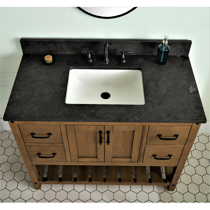 The Twillery Co.® Radstock 42" Single Bathroom Vanity Set & Reviews ...