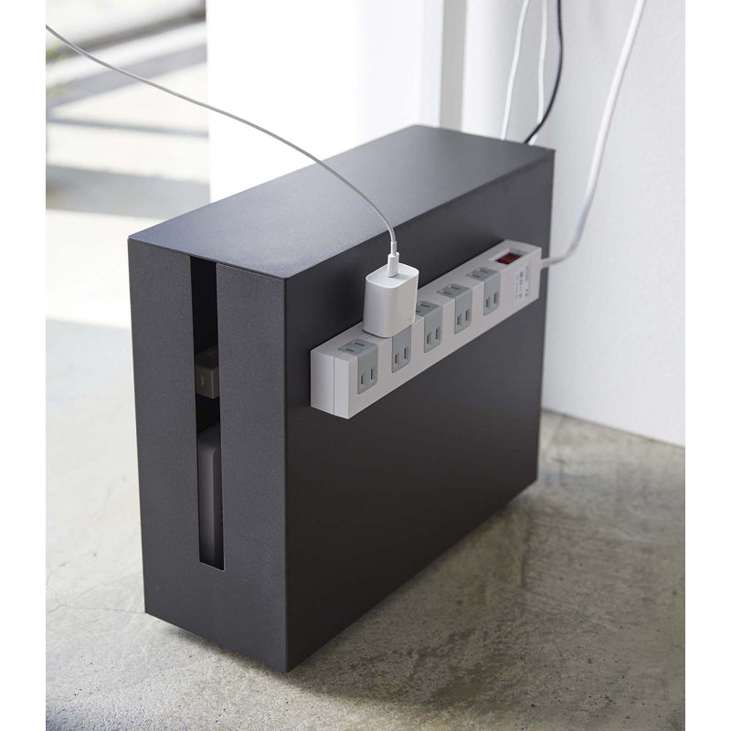 Yamazaki USA Tower Yamazaki Home Rolling Cable Management Cord Power ...