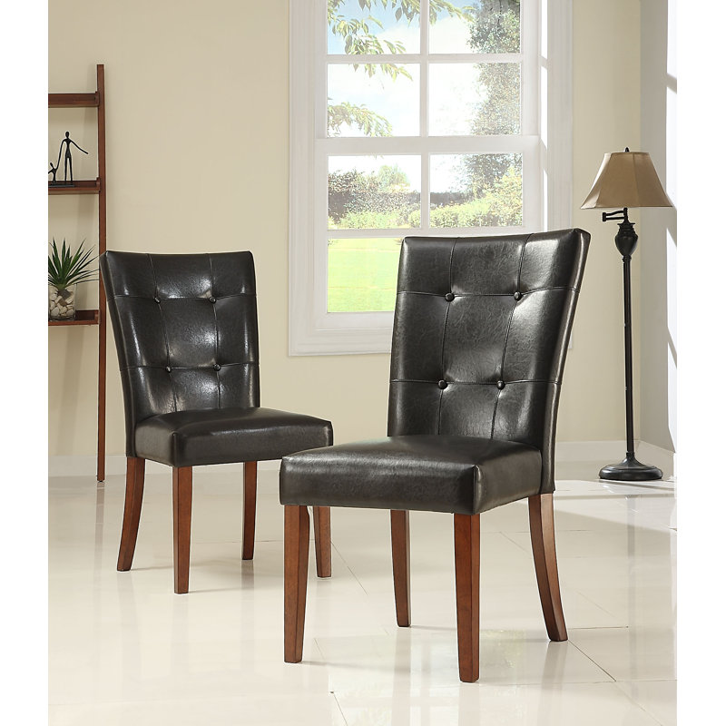 Lark Manor Annetha Tufted Solid Back Side Chair & Reviews | Wayfair