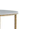 NFusion Rivet Modern Industrial Sintered Stone Dining Table with Forged ...