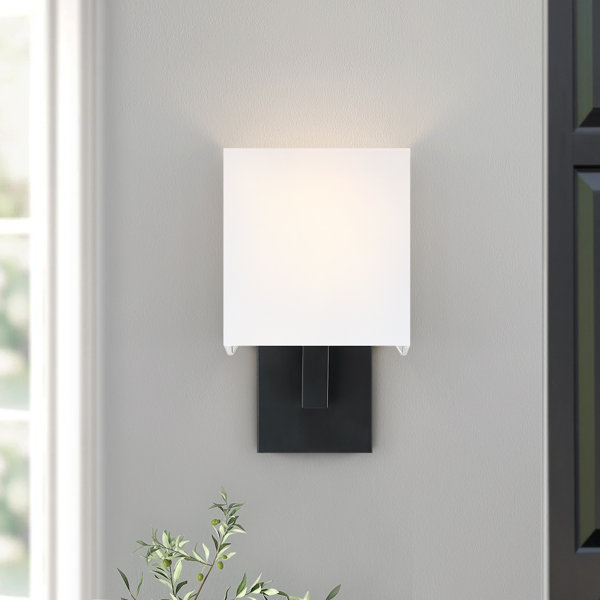 Wrought Studio™ Chrisitne 1 - Light Dimmable Wall Sconce "& Reviews ...