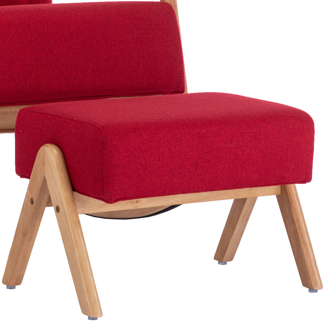 George Oliver Kentrel Modern Casual Rocking Chair with Upholstered ...