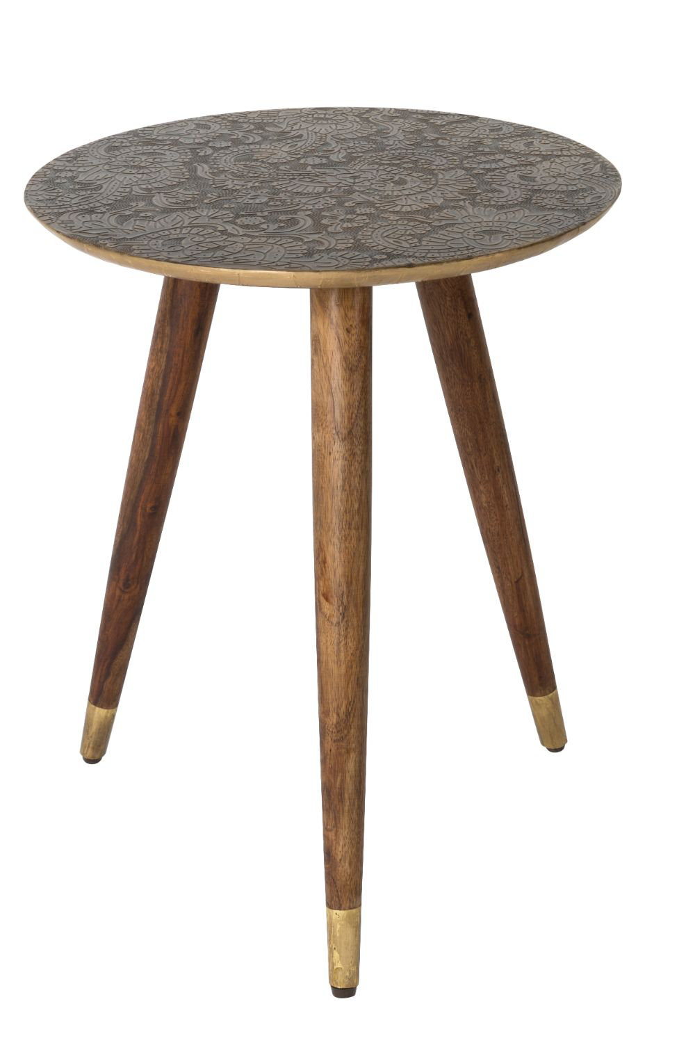 Dutchbone Bast Solid Wood Top End Table - Wayfair Canada