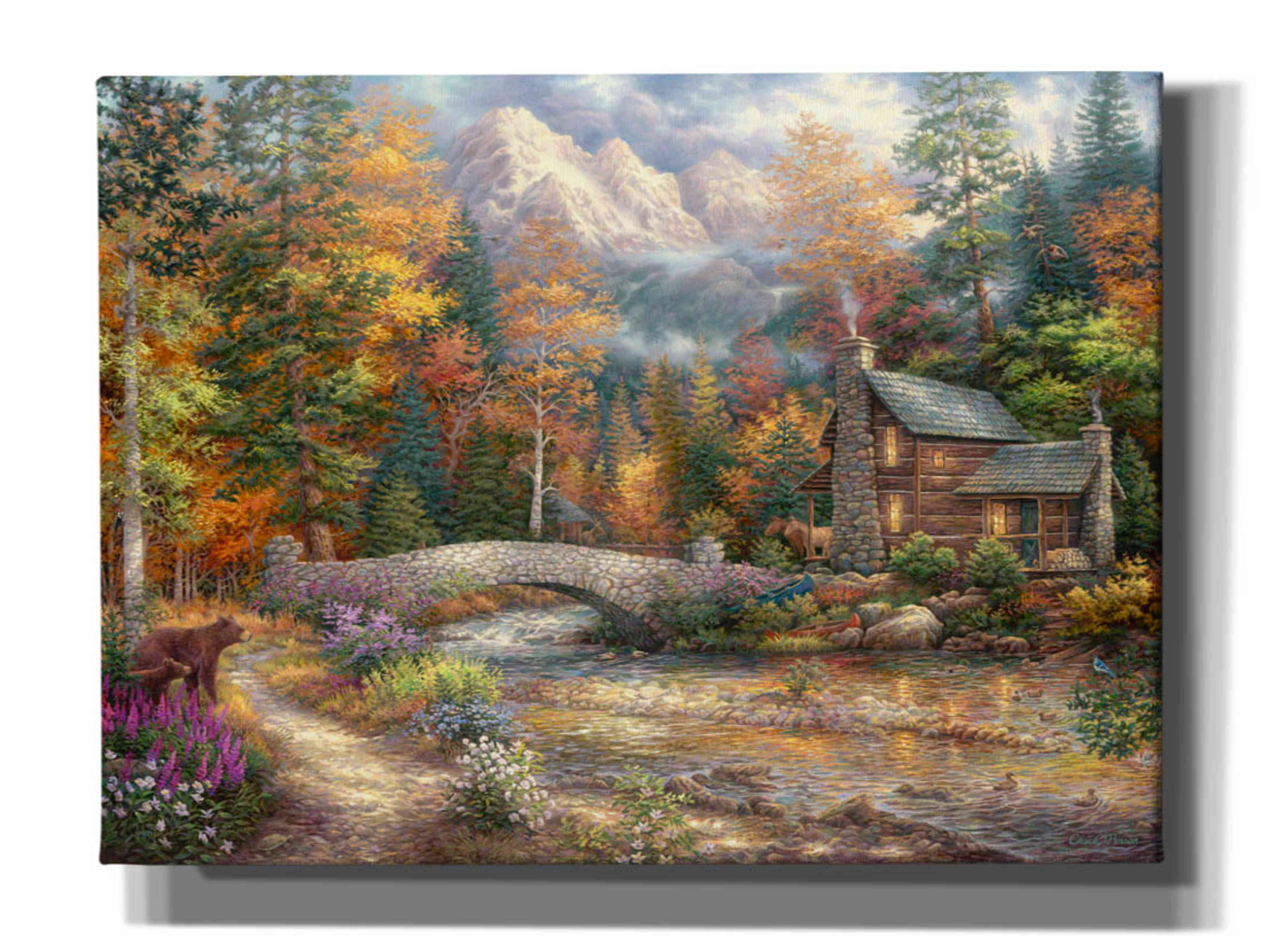 Millwood Pines Call of the Wild by Chuck Pinson - Wrapped Canvas ...