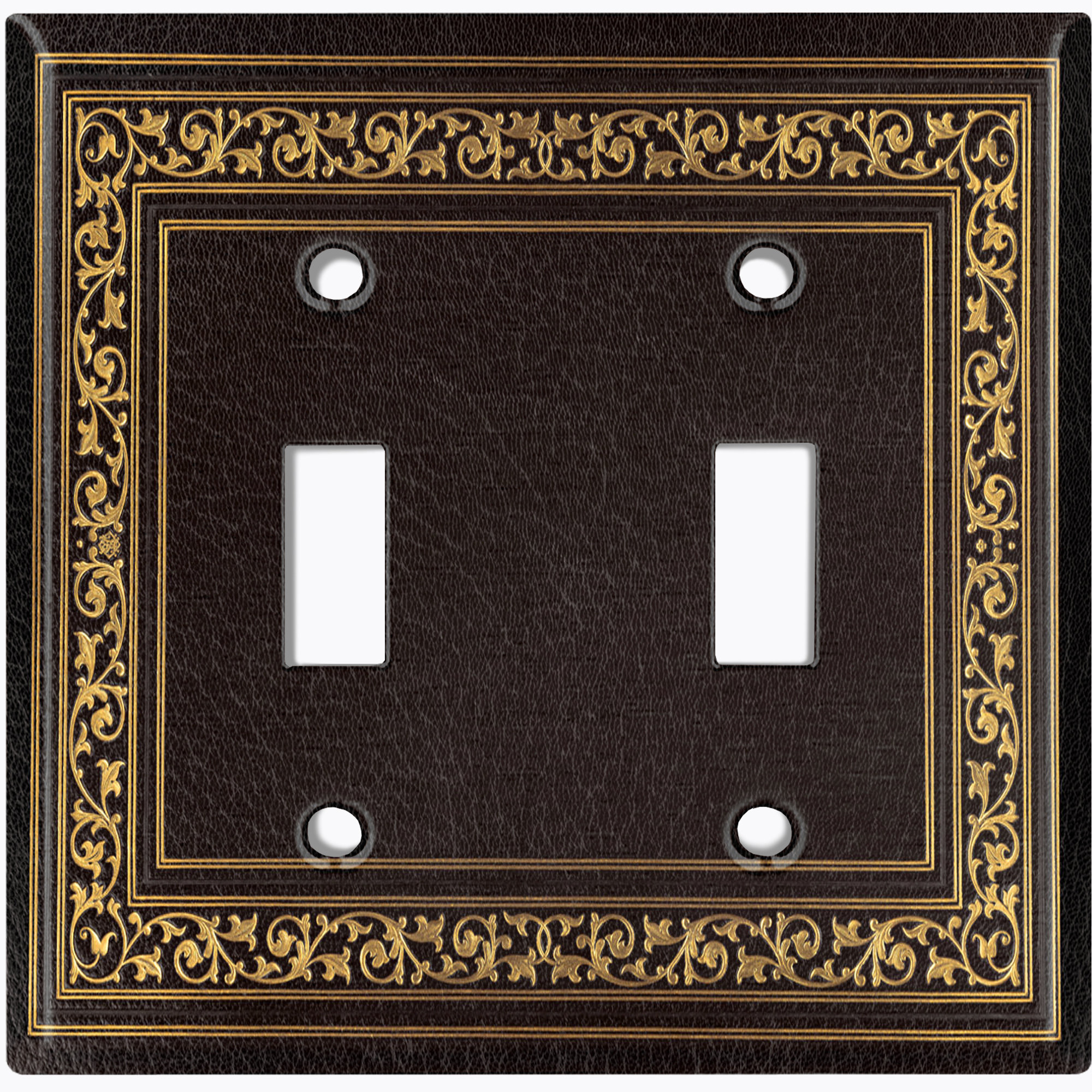 WorldAcc Metal Light Switch Plate Outlet Cover (Victorian Vintage ...