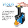 Drinkpod LLC Frozay: Dairy-Free, Vegan Frozen Dessert Maker - Soft ...
