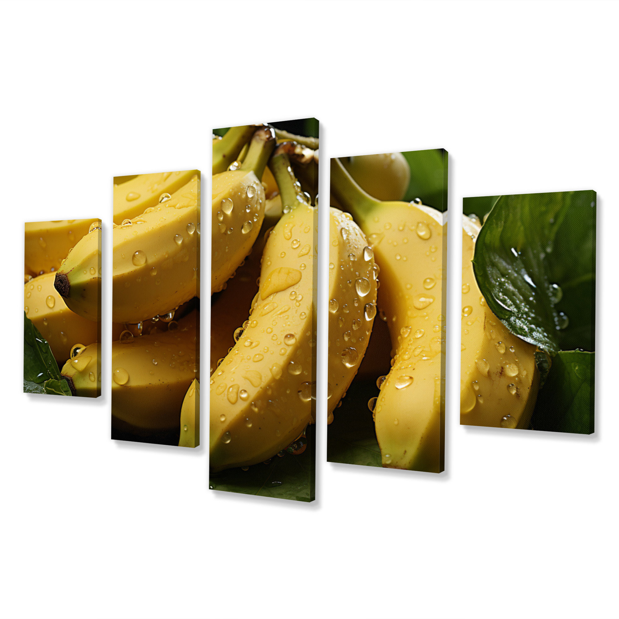 Bay Isle Home™ Seamless Banana - Food & Beverage Canvas Wall Art - 5 ...