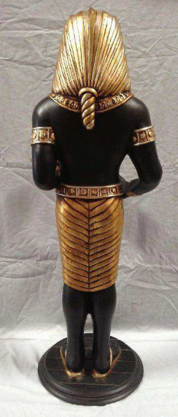 Bungalow Rose Accime Egyptian Butler King Wine Holder Small Statue ...