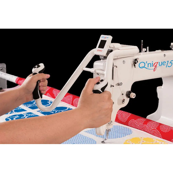 Q'nique Grace Q'nique 15 Pro Long Arm Quilting Machine With Q-zone Hoop ...