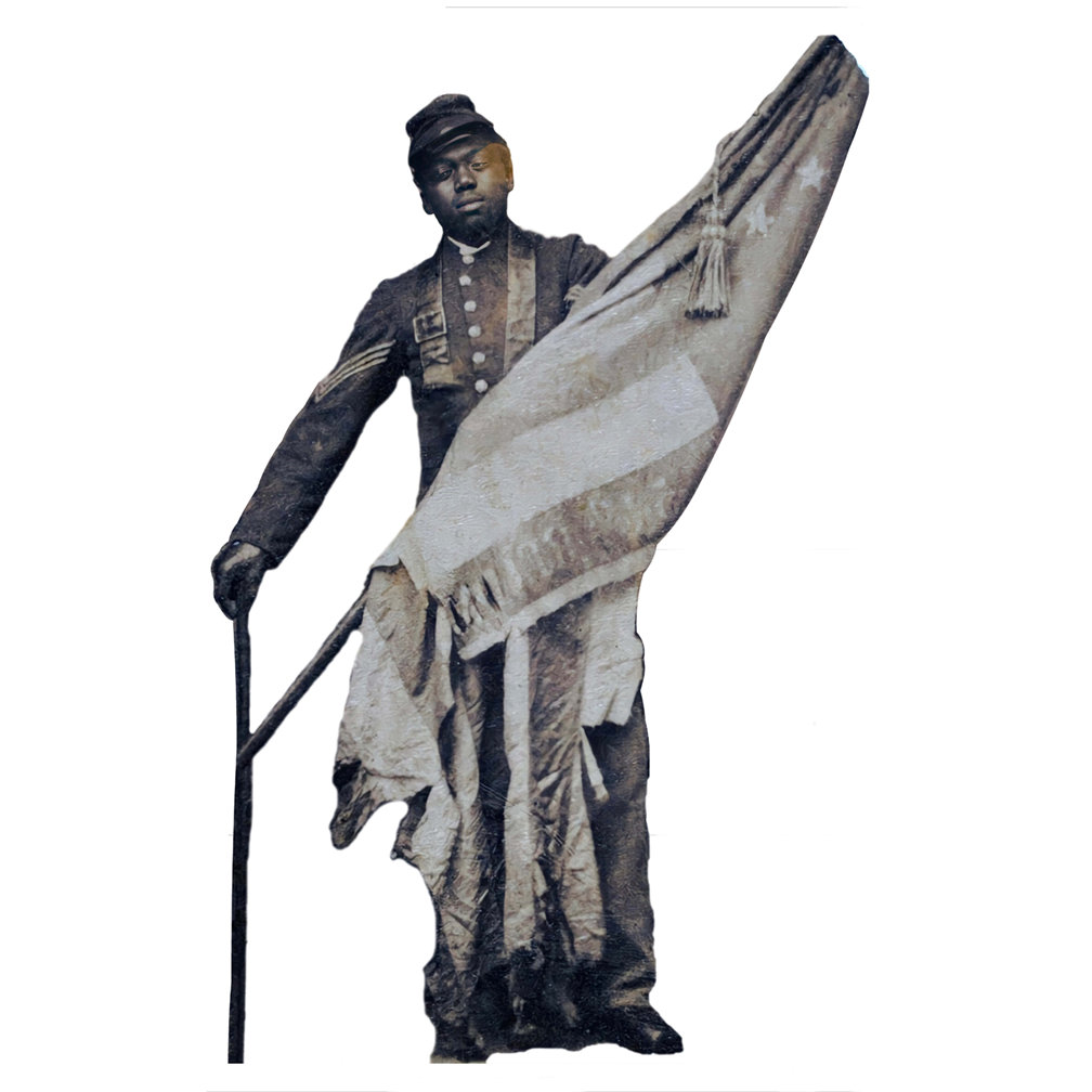 Wet Paint Printing H61455 William Harvey Carney Cardboard Standup | Wayfair