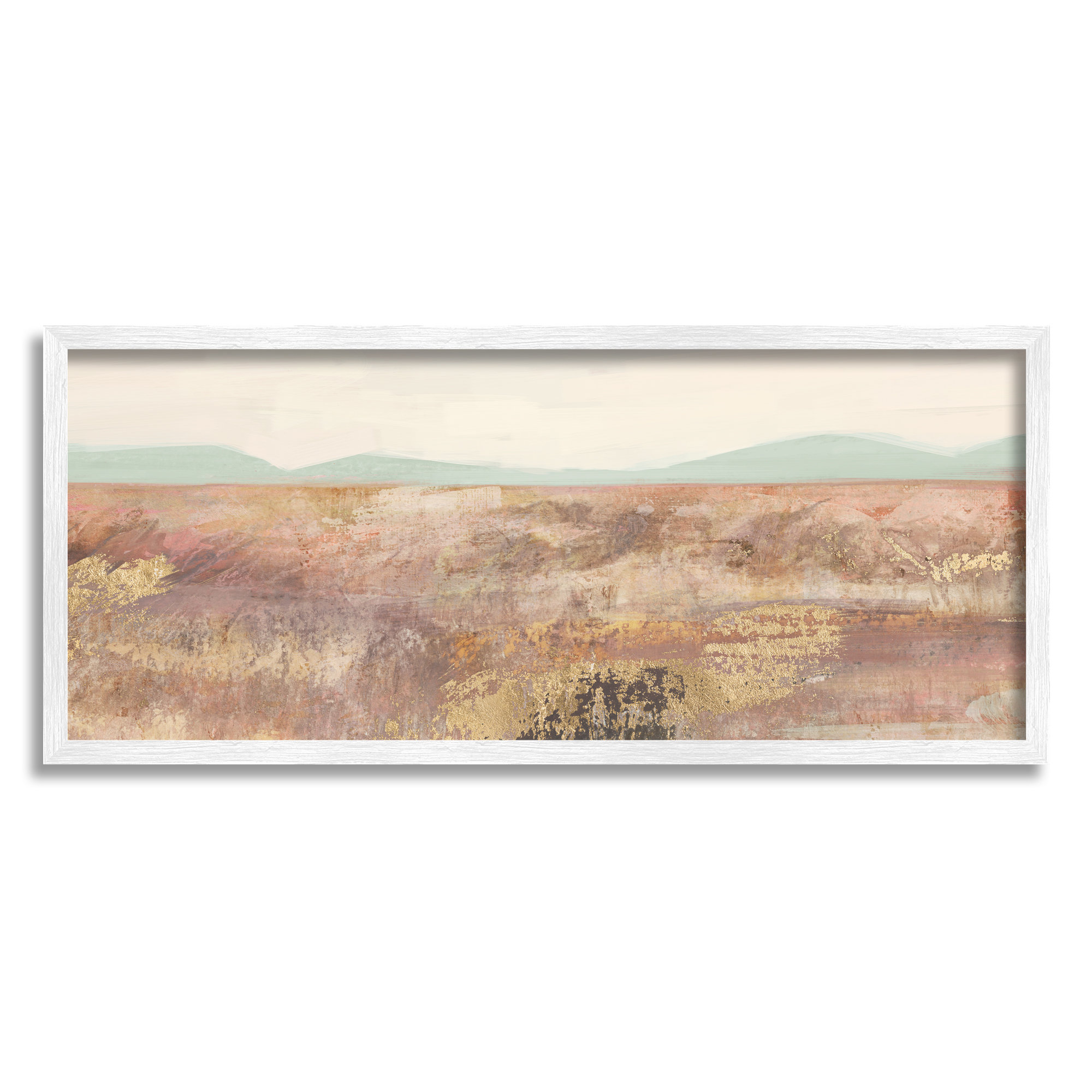 Stupell Industries Abstract Neutral Prairie Landscape by Nina Blue ...