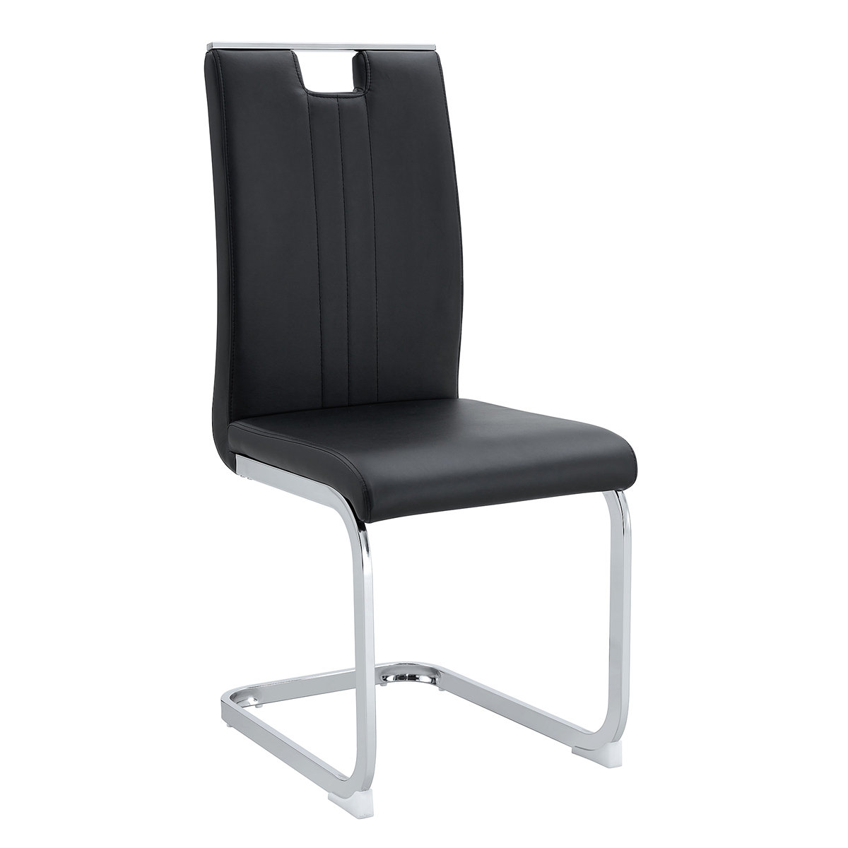 Mercer41 A Set Of Four Pu Material Bow-Shaped Chairs - Perfectly ...