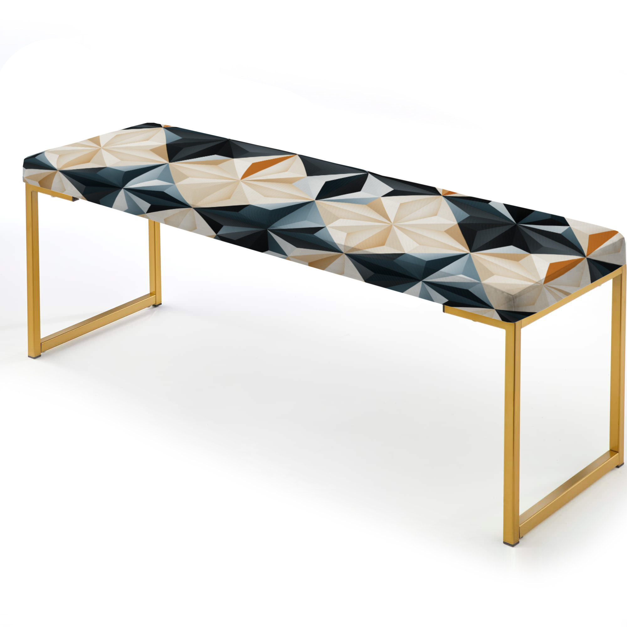 Design Art White Minimalist Symmetry Geometric Mirage - Geometric ...