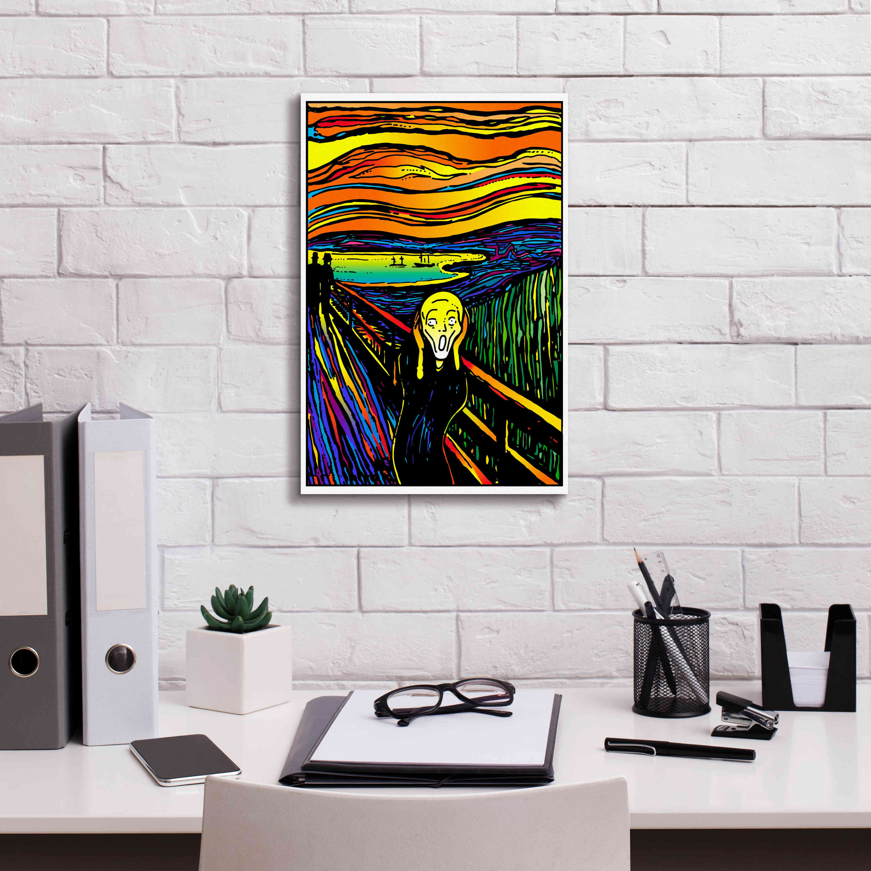 Red Barrel Studio® Epic Graffiti 'Scream 2' By Howie Green, Canvas Wa ...