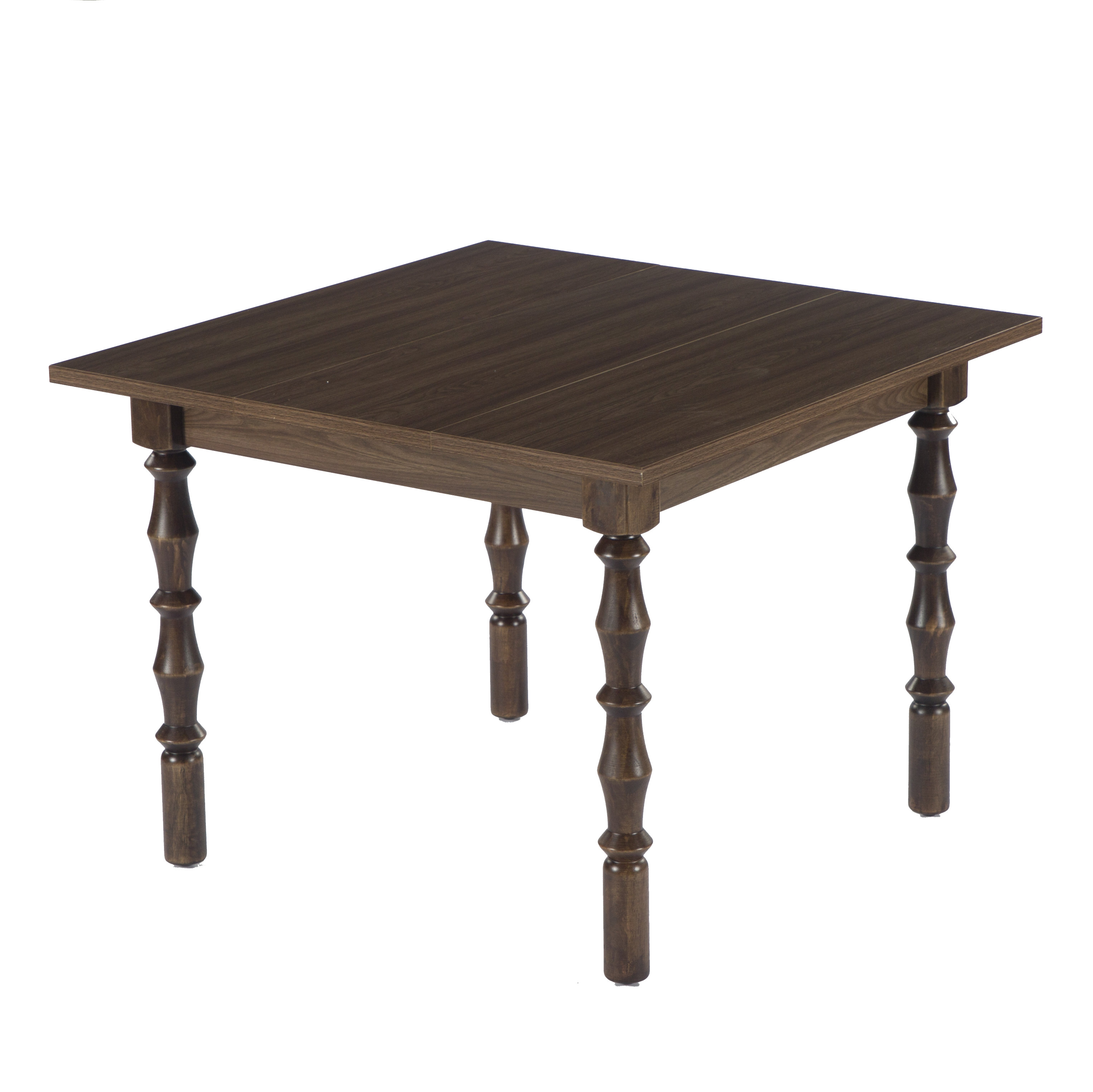 Charlton Home® Square Dining Table for 4, 39.4" Farmhouse Small Wood ...
