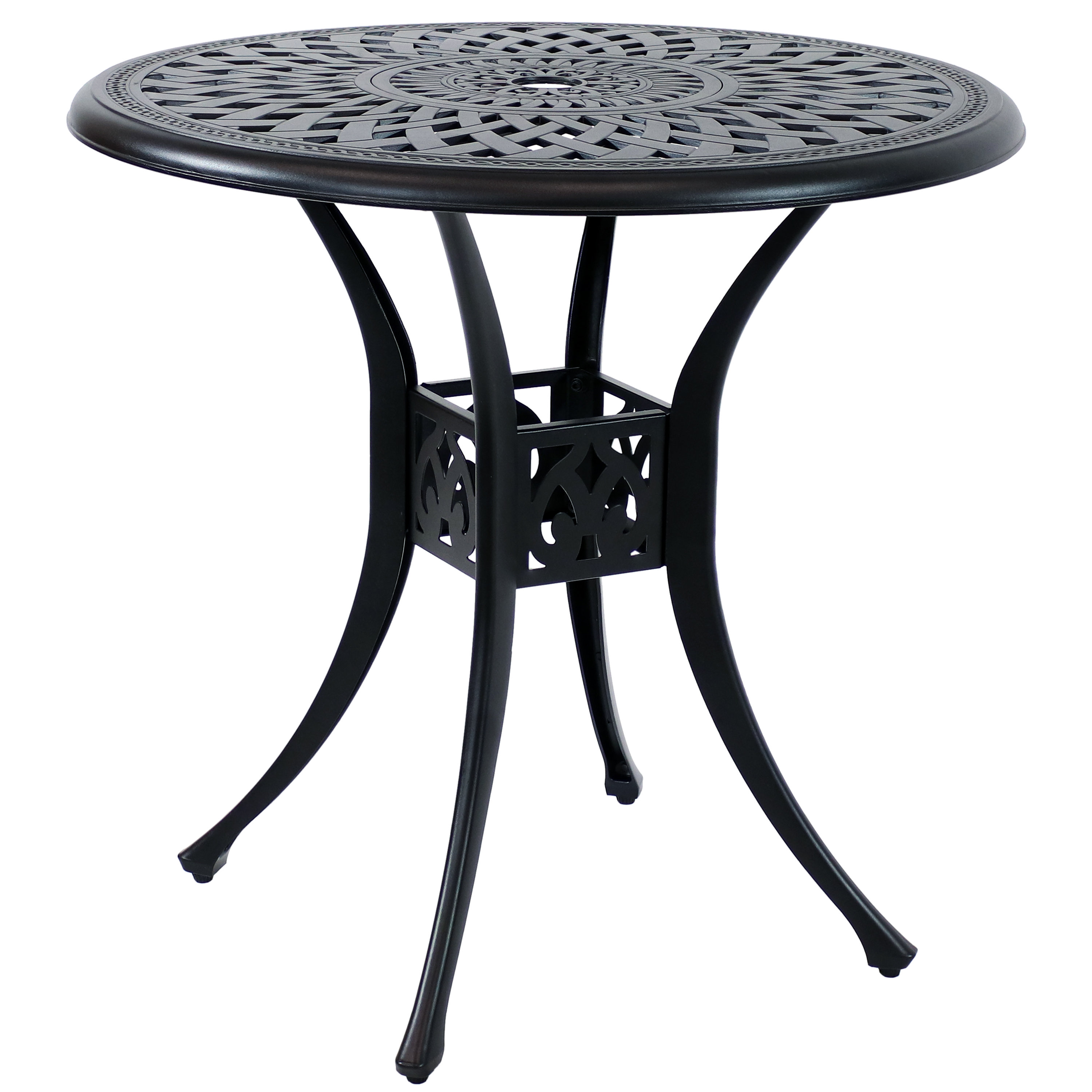 Canora Grey Carter-John Cast Aluminum Dining Table | Wayfair