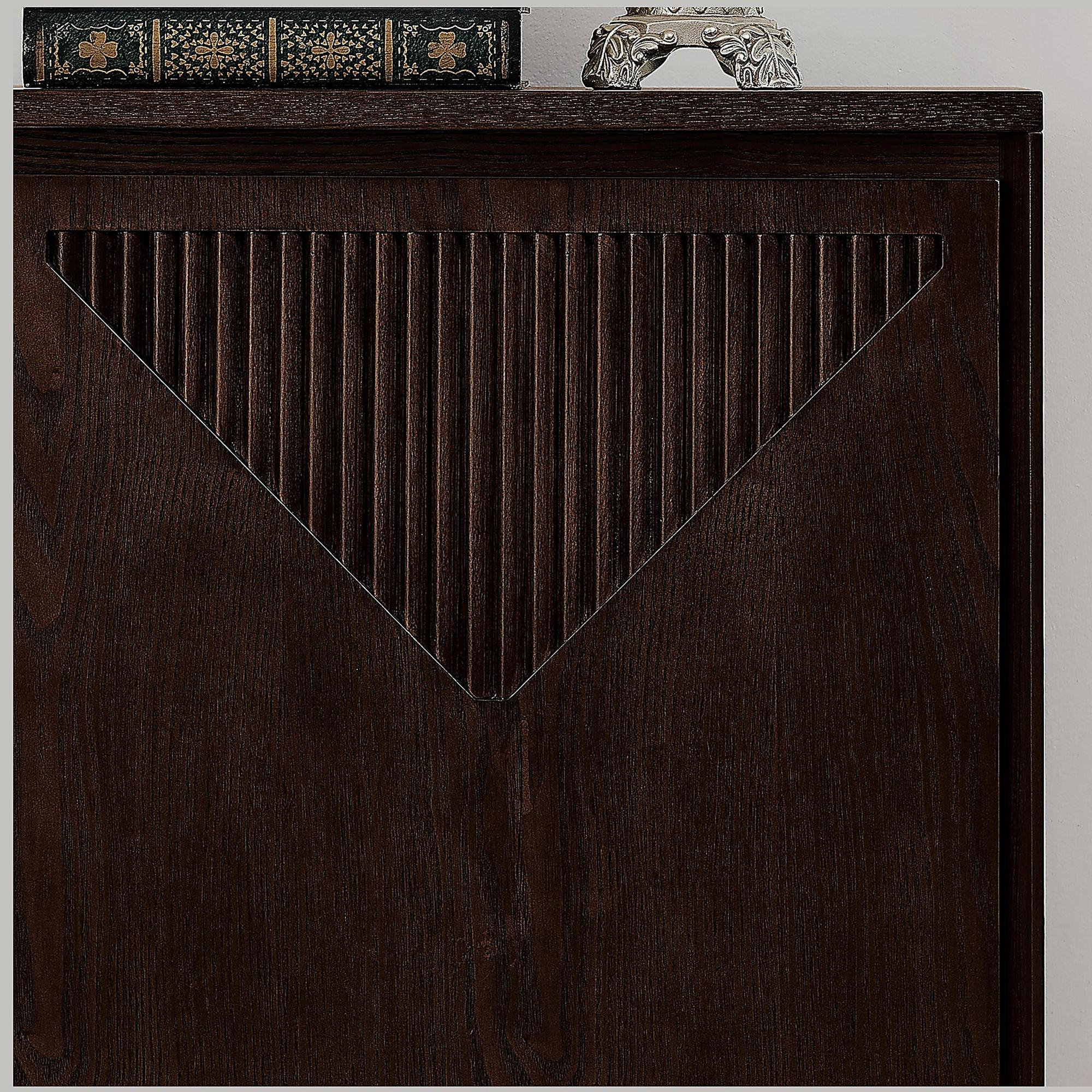 Latitude Run® Mid Century Modern Storage Cabinet, Buffet Cabinet with ...