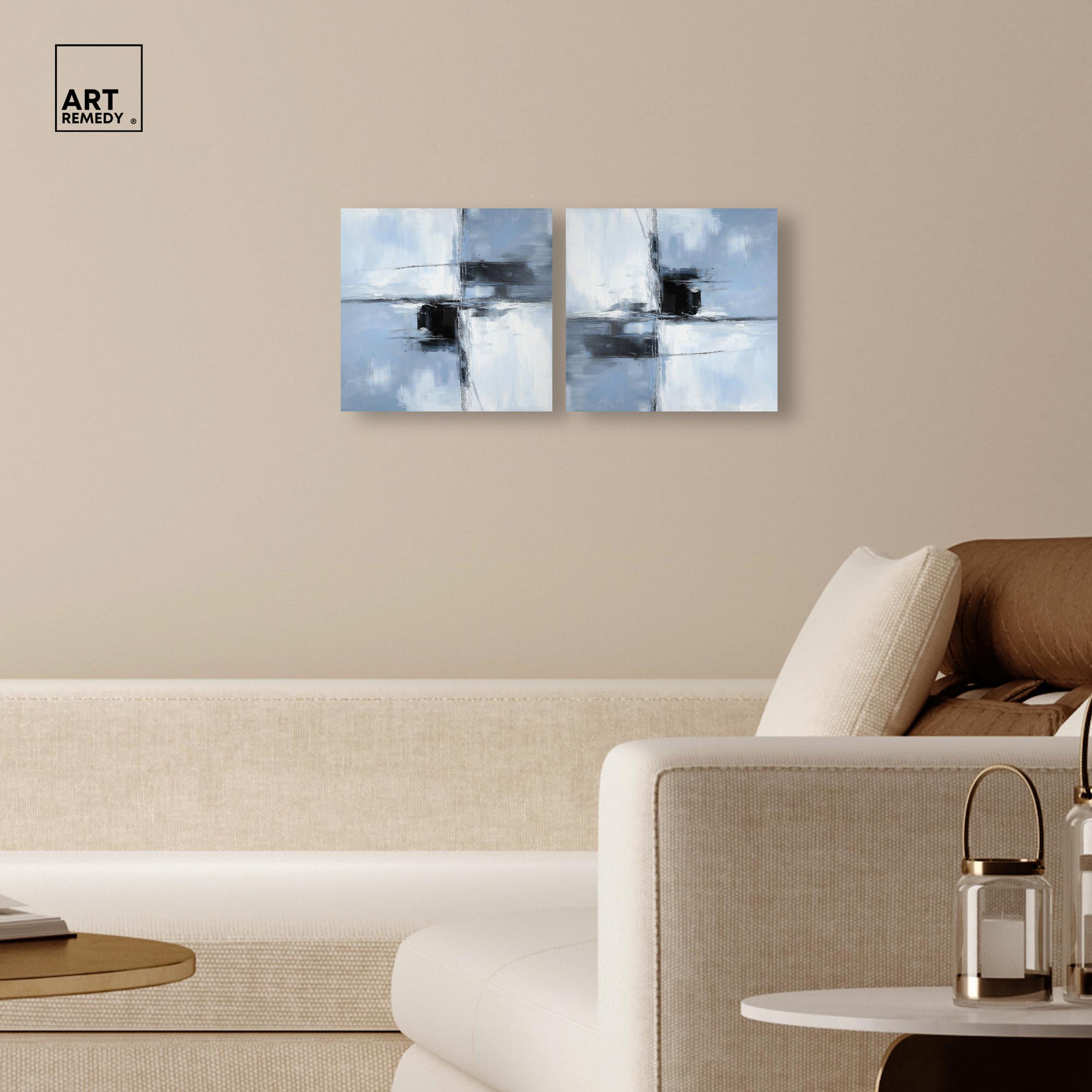 Art Remedy Submerged I Set Canvas Modern Abstracts by Art Remedy | Wayfair