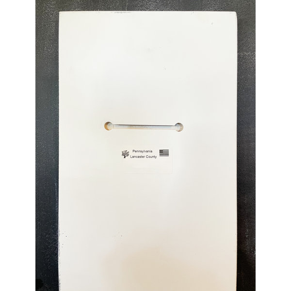 The Holiday Aisle® Donathon Water/Rain Resistant Wood Text & Numbers ...