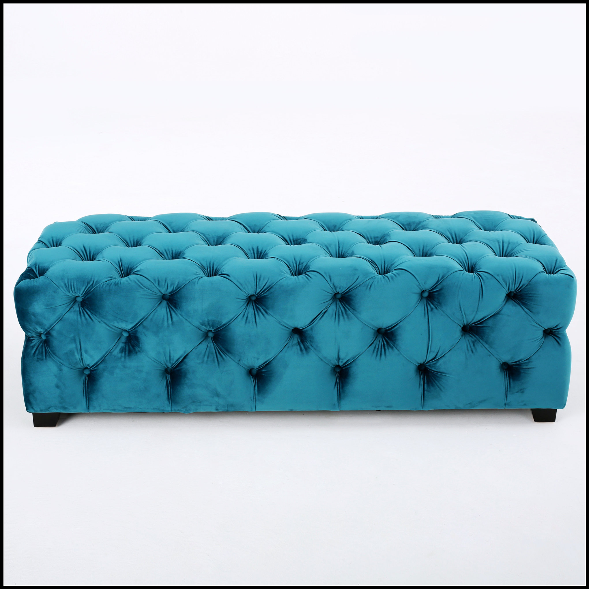 Everly Quinn Simple Ottoman Product, Entryway Multifunctional Bench ...