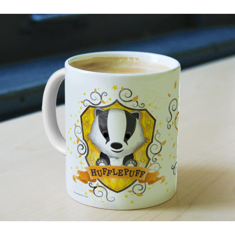 Trend Setters Harry Potter Hufflepuff Hogwarts Chibi Cute Geek Coffee ...
