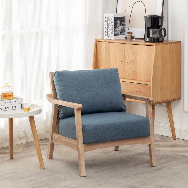 Beachcrest Home Tryphosa Upholstered Armchair & Reviews | Wayfair