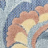 Charlton Home® Gregori Blue Rose Farmhouse Rug & Reviews | Wayfair