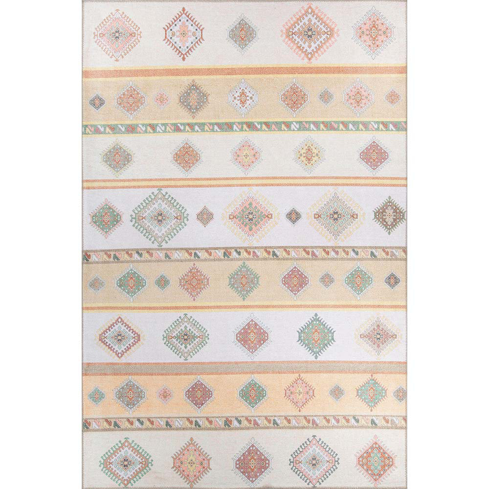 Foundry Select Soul Ethnic Pattern Woven Base Decorative Cream/Yellow ...